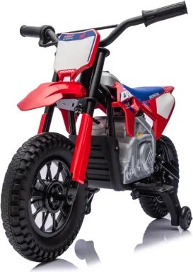 Elektrická motorka HONDA CFR450R červená