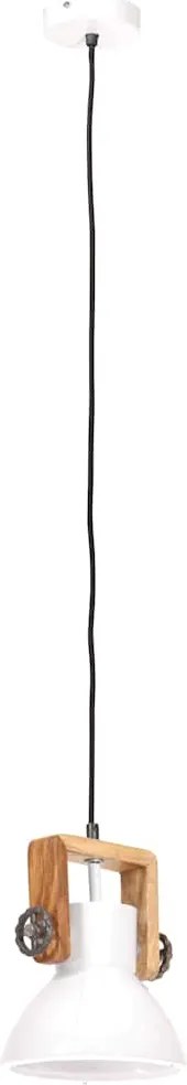 Industriální závěsné svítidlo 25 W bílé kulaté 19 cm E27 320540
