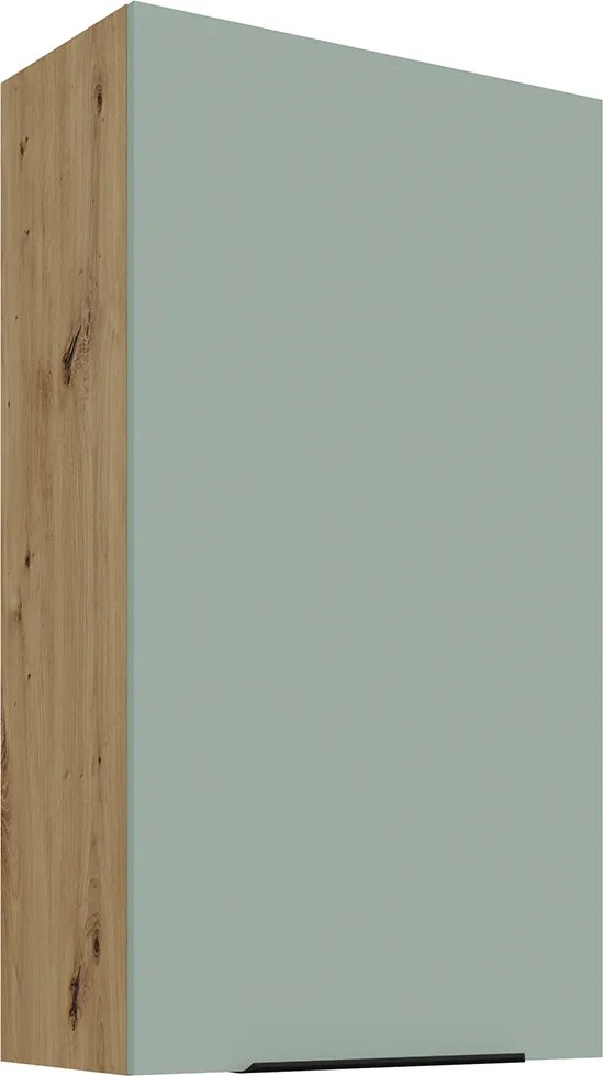 ARIA st | horní skříňka 60 G-108 1F policová | 60 cm | EXTRA VYSOKÁ | ANTI FINGERPRINT povrch | artisan/aquamarine