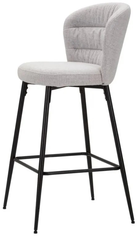 Designová barová židle Bardolph šedá