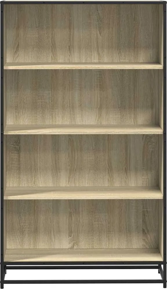 Knihovna dub sonoma 80,5 x 35 x 139 cm kompozitní dřevo 3300846