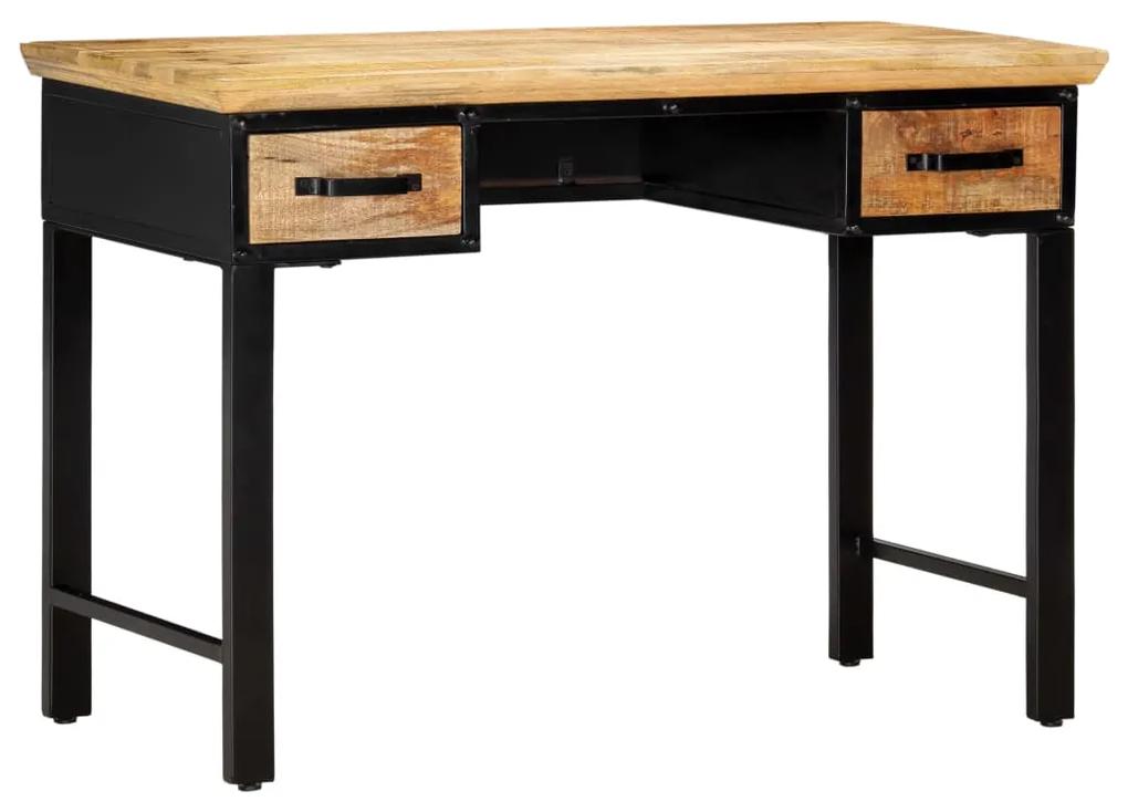 Psací stůl Nairne - masivní mangovníkové dřevo | 110x50x76 cm