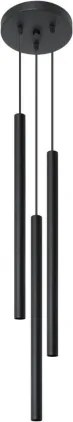 Lustr SOLLUX Pastelo 3p G9 3x40W bez zdroje SL.0471 černá
