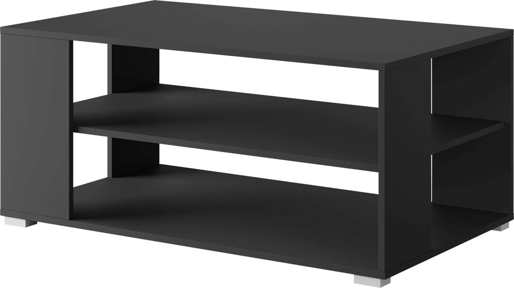 XXXLutz KONFERENČNÍ STOLEK, černá, kompozitní dřevo, 100/60/45 cm P & B - Konferenční stolky - 002778003302