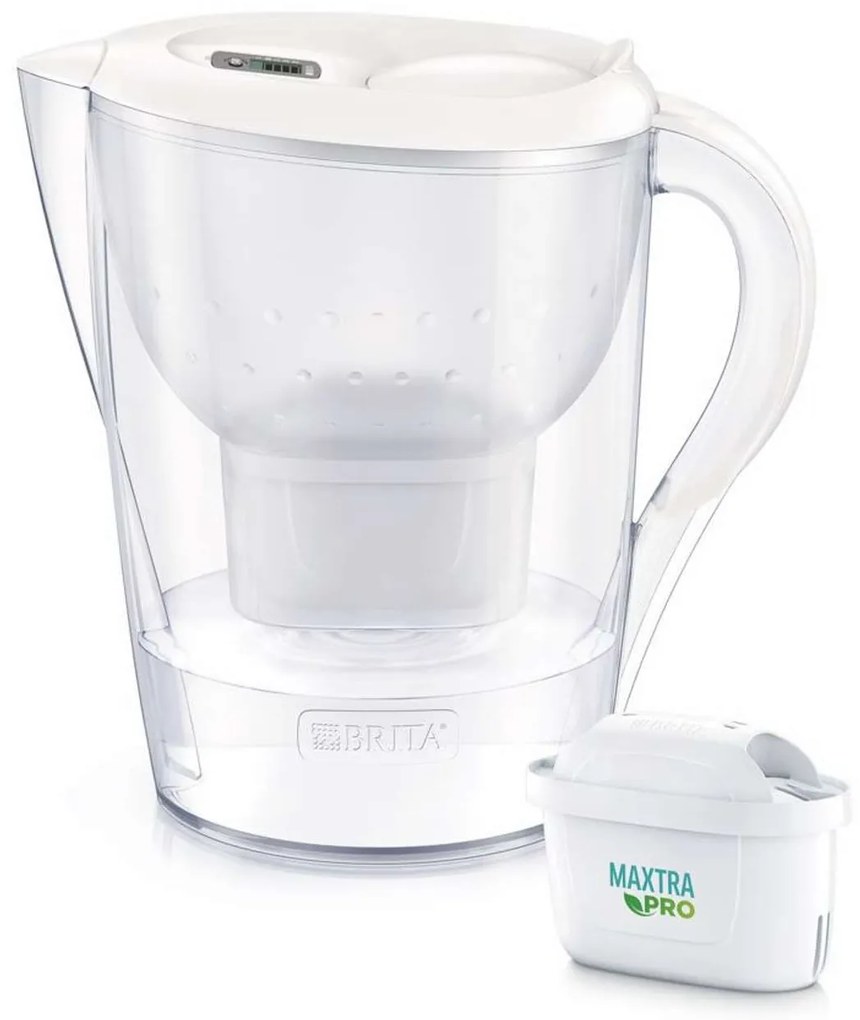 Brita - Filtrační konvice Marella XL Memo, objem 3,5 l, filtr Maxtra Pro, bílá 1052780