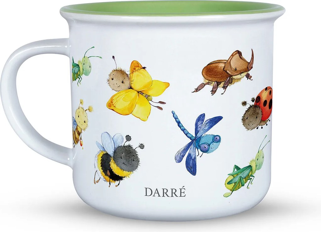 Hrneček Broučci od Darré - zelený 236 ml