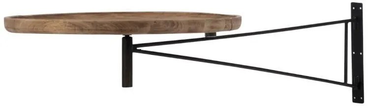 Nástěnný otáčecí bistro stolek BAR - Ø 55*80cm