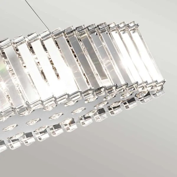 Kichler KL-CRYSTAL-SKYE-ISLE-LED Koupelnový lustr CRYSTAL SKYE 8xG9/3W/230V IP44