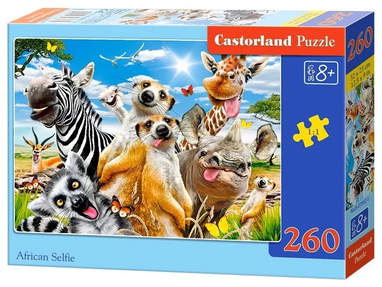 4798 Puzzle Castorland - Bláznivá zvířátka 260 dílků