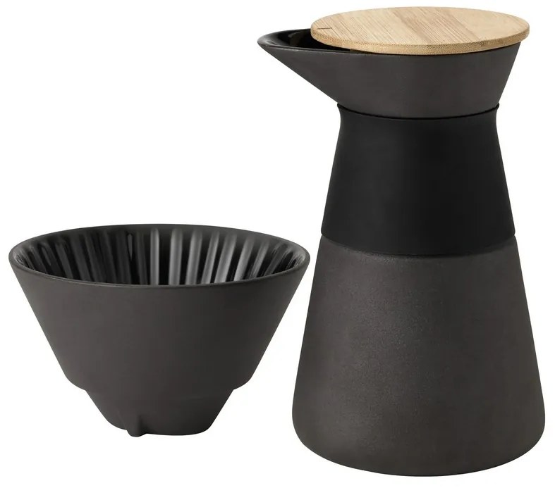 Překapávač na kávu 0,6 l Stelton THEO - black