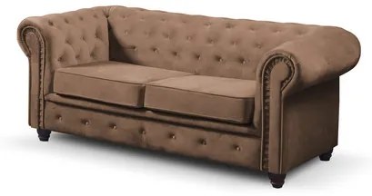 Rozkládací pohovka Infinity Chesterfield II Modrá