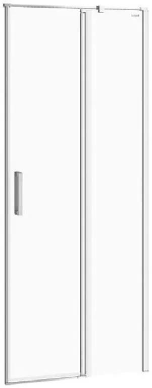 Cersanit Moduo - Sprchové dveře 80x198 cm, pravé, chrom/čiré sklo S162-004