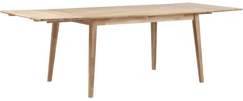 Rozkládací jídelní stůl v dekoru dubu 90x140 cm Filippa - II. jakost – Rowico