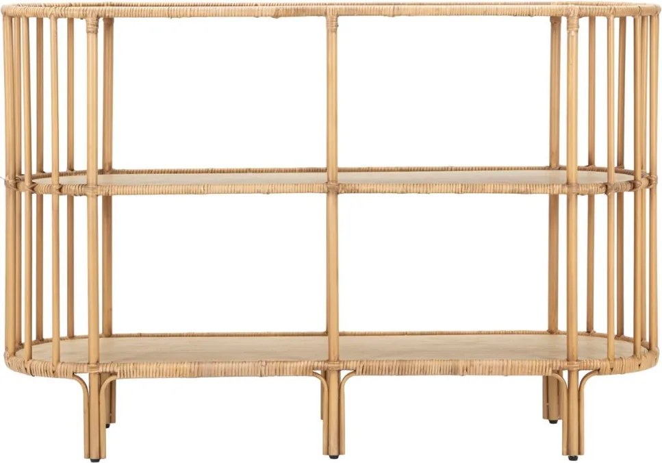 Designová konzole Gennipha 120 cm hnědá