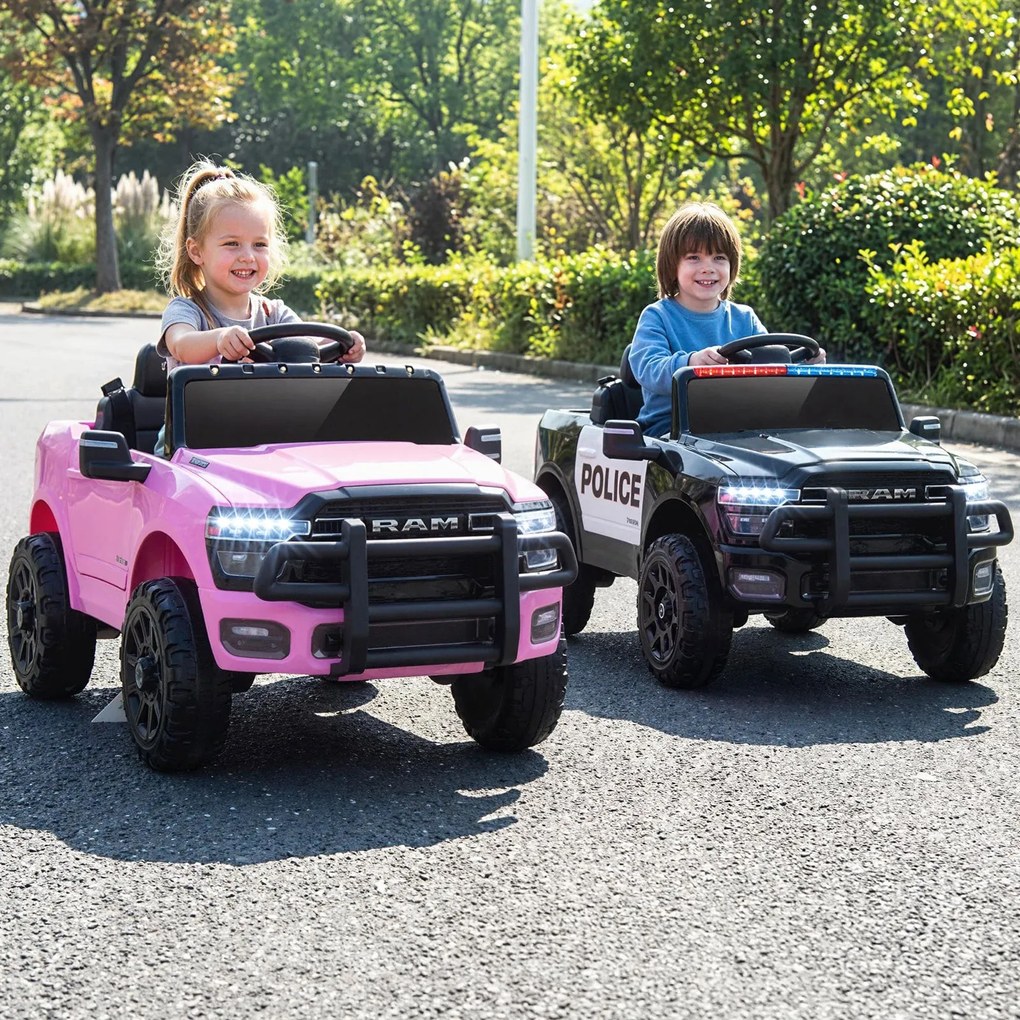 Costway 12 V dětské elektrické autíčko RAM 3500 s 2 25 W motory