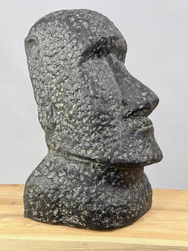 Moai odlévaná hlava 30 cm