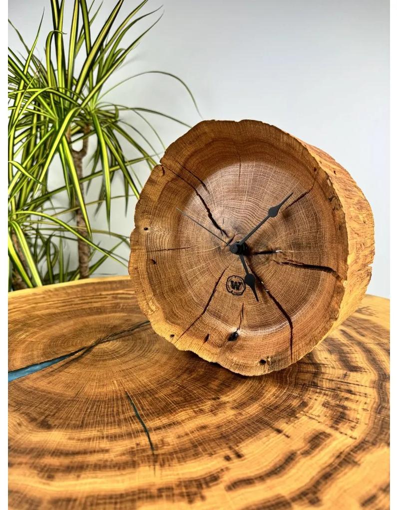 Woodlaf Dřevěné stolní hodiny Pierre