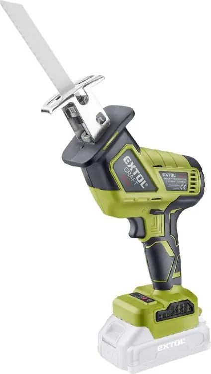 Pila ocaska jednoruční aku, 20 V Li-ion, BRUSHLESS, bez baterie a nabíječky EXTOL CRAFT