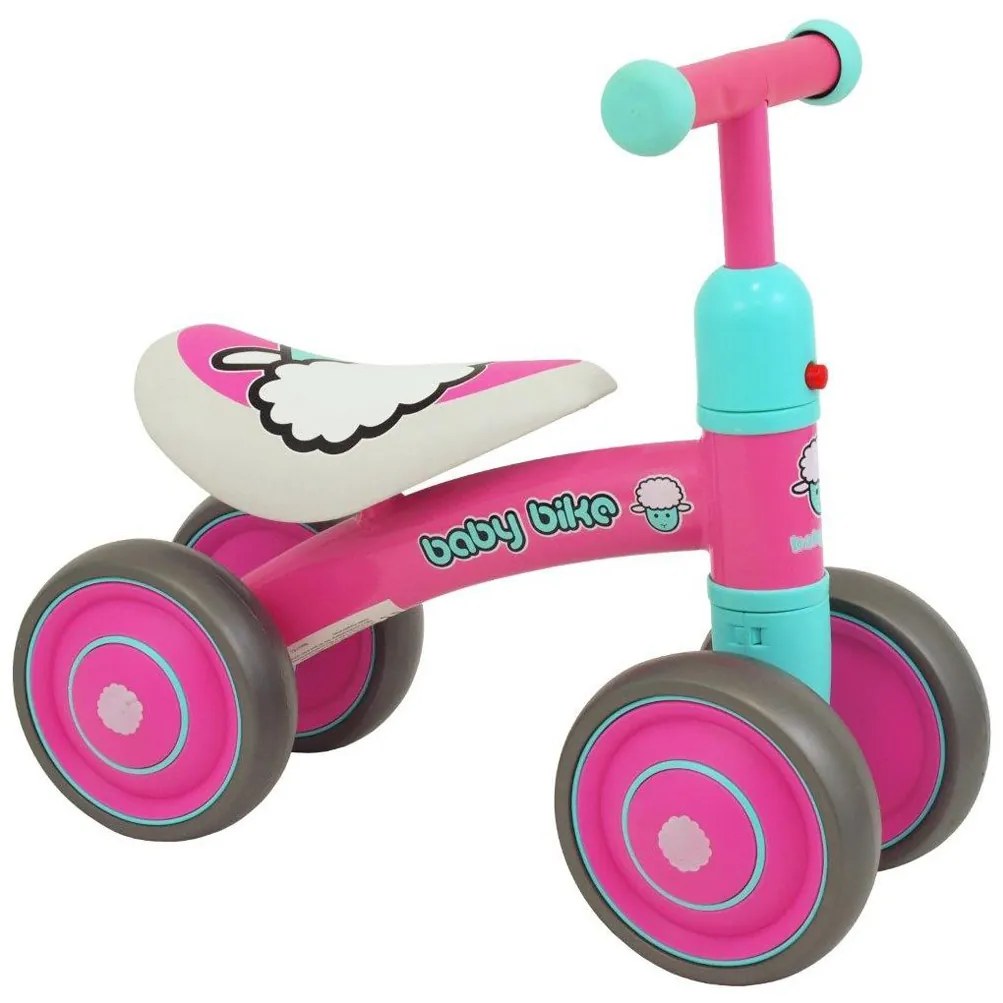 Dětské odrážedlo Baby Mix Baby Bike růžové Růžová