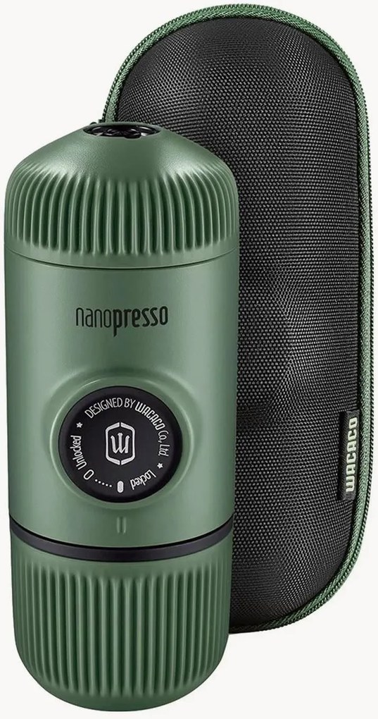 Sada přenosného kávovaru's tvrdým pouzdrem Nanopresso, 5 dílů