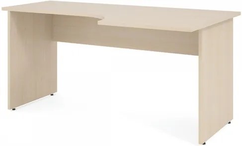 Ergonomický stůl Impress 140 x 90 cm, pravý javor