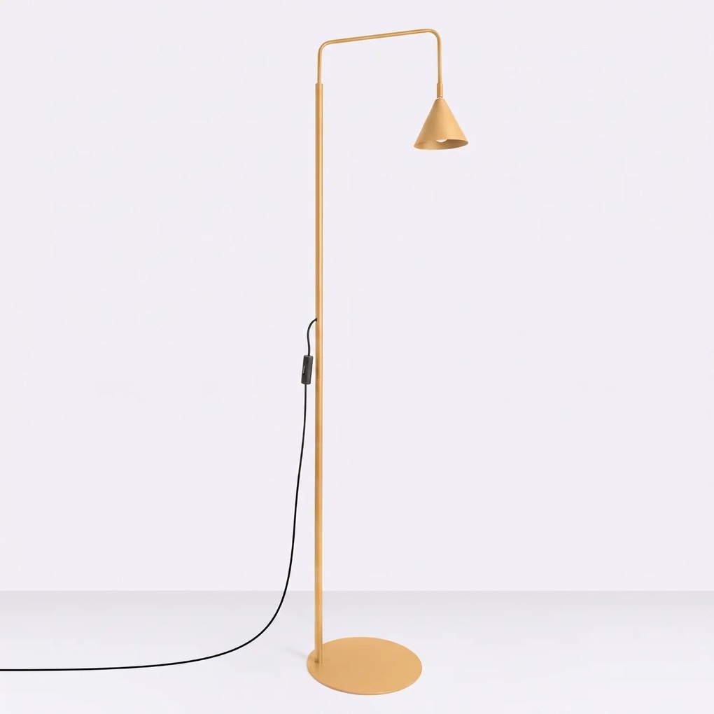 Sollux Lighting Stojací lampa NOX zlatá