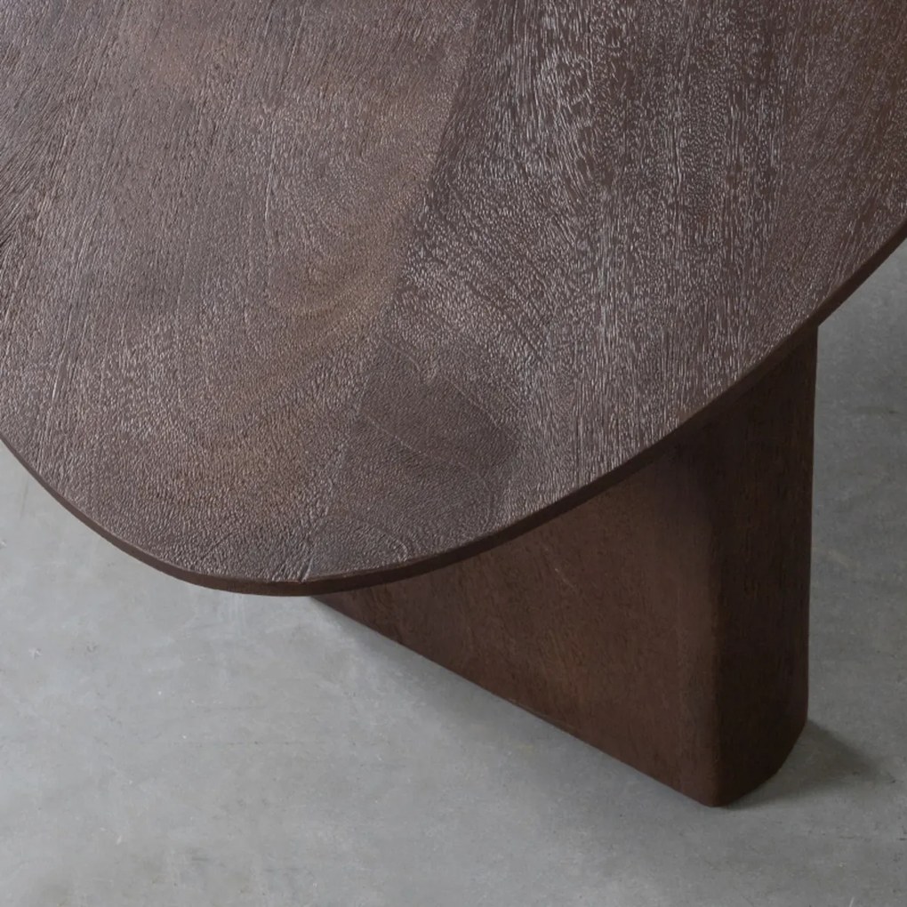 LABEL51 Konferenční stolek WOW tmavě hnědý 135 cm