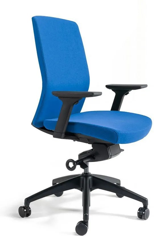 Kancelářská ergonomická židle BESTUHL J2 BP — více barev, bez podhlavníku Office Pro Modrá 214