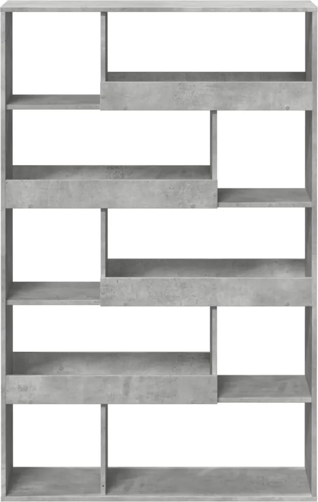 Dělicí stěna betonově šedá 100 x 33 x 156,5 cm kompozitní dřevo 3309495