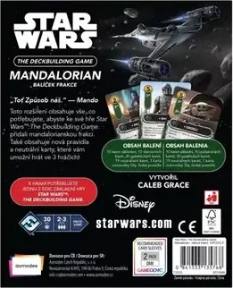 Asmodee Star Wars:The Deckbuilding Game - Mandalorian / Počet hráčů: 2