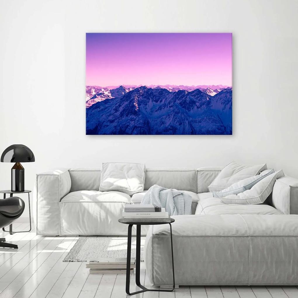 Gario Obraz na plátně Fialové svítání v horách Rozměry: 60 x 40 cm