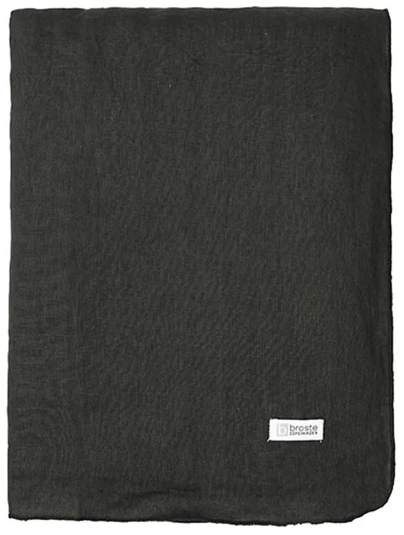 Ubrus Grácie černý 160 x 300 cm