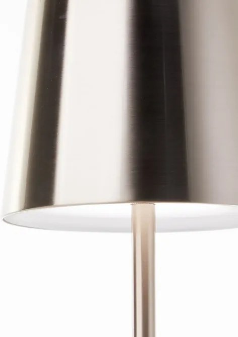 Brilliant G40939/29 Stolní AKU lampa XAANA světlá MĚĎ USB-C , CCT