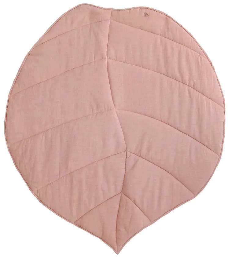 OnaDnes -20% Moi Mili Světle růžová dětská hrací deka Leaf 120 x 110 cm