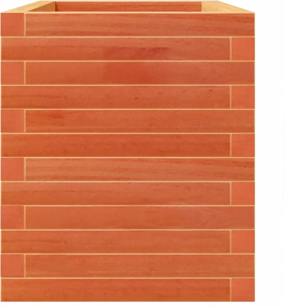 Zahradní truhlík voskově hnědý 70x40x49,5 cm masivní borovice 3282551
