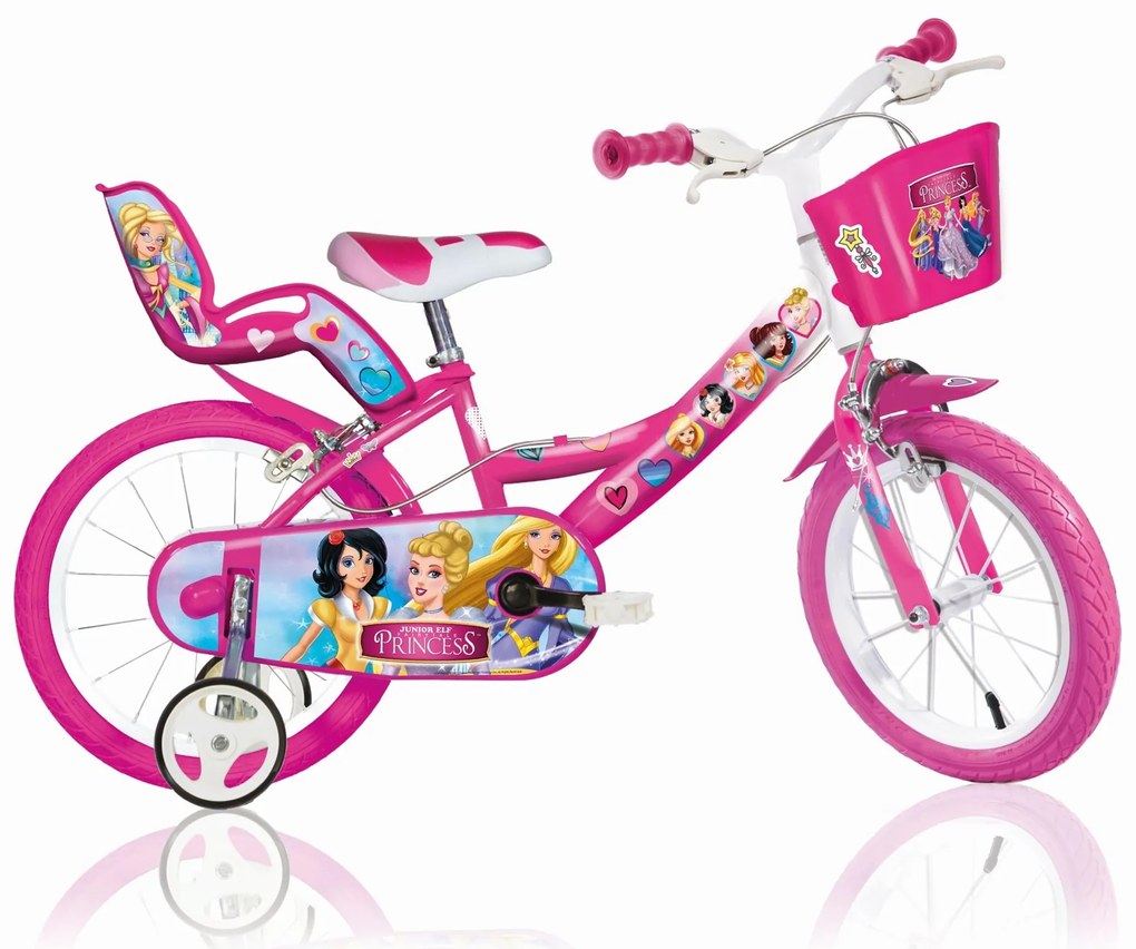 Dino bikes dětské kolo 14" 144r-pri - princess