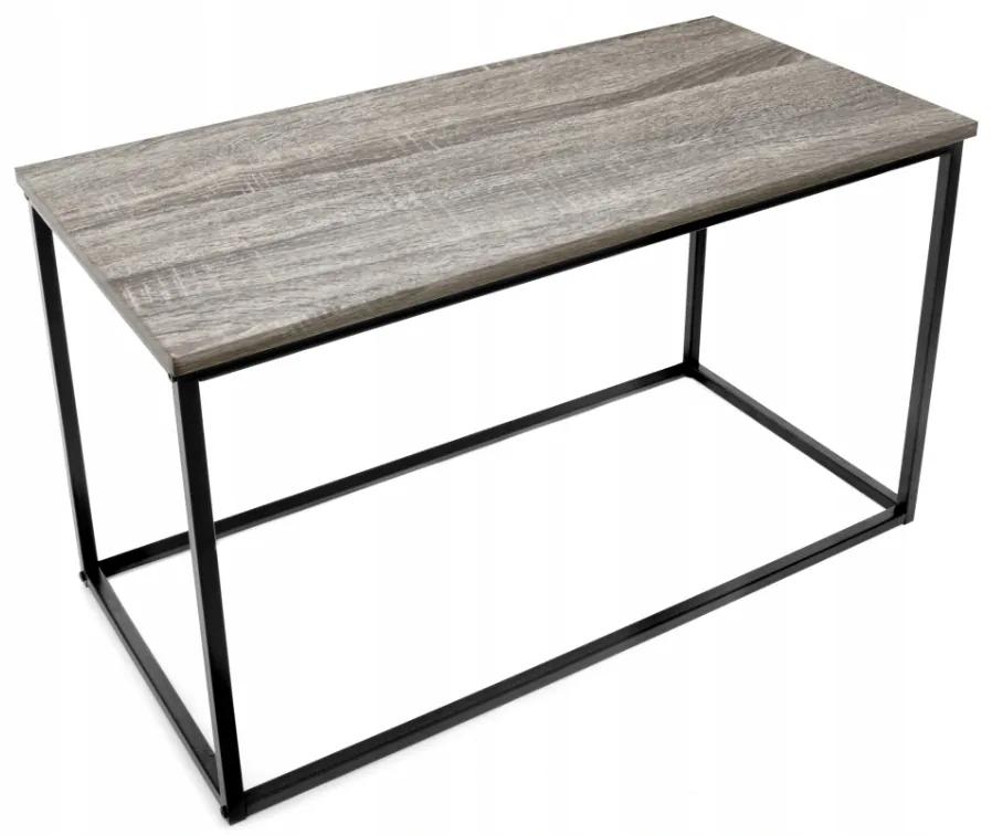 Tutumi Konferenční stolek, šedý, 80x40x46cm