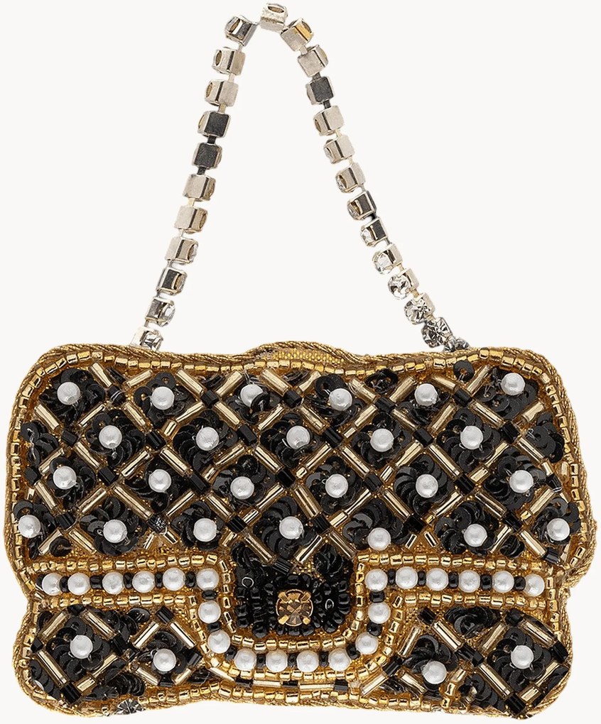 Ručně vyrobená vánoční ozdoba Designer Bag