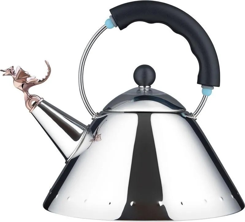 Konvice Tea Rex černá, Alessi 9093REX B