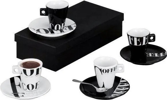 Sada na espresso COFFEE STYLE, 8 dílů, ZELLER