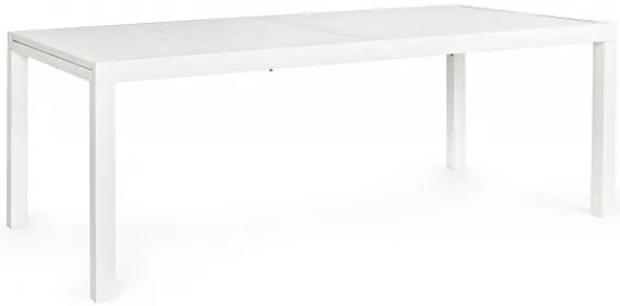 BIZZOTTO Rozkládací zahradní stůl HILDE 200x100cm bílý 0663403