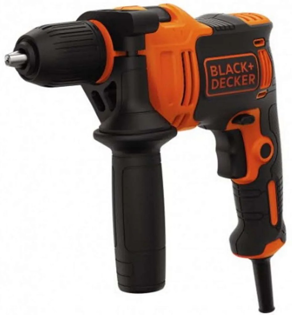 BLACK+DECKER - Příklepová vrtačka 550 W BEH550-QS