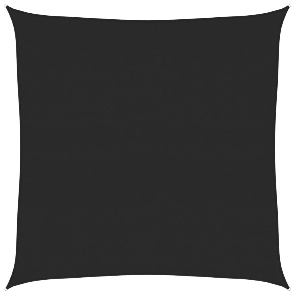 Stínící plachta 160 g/m² černá 4,5 x 4,5 m HDPE 311717