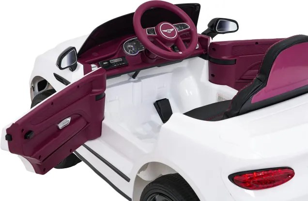 Elektrické autíčko Bentley Bentayga S bílé