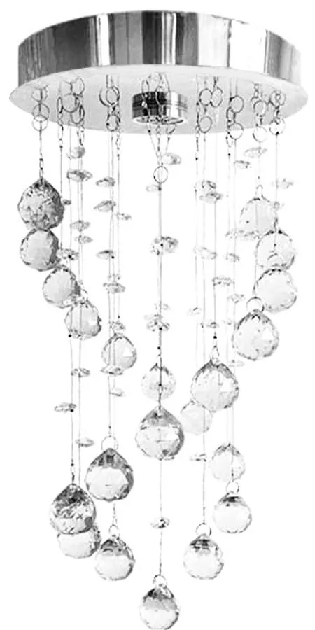 Toolight - Stropní lampa 1xGU10 APP785-1C, chromová, OSW-05036