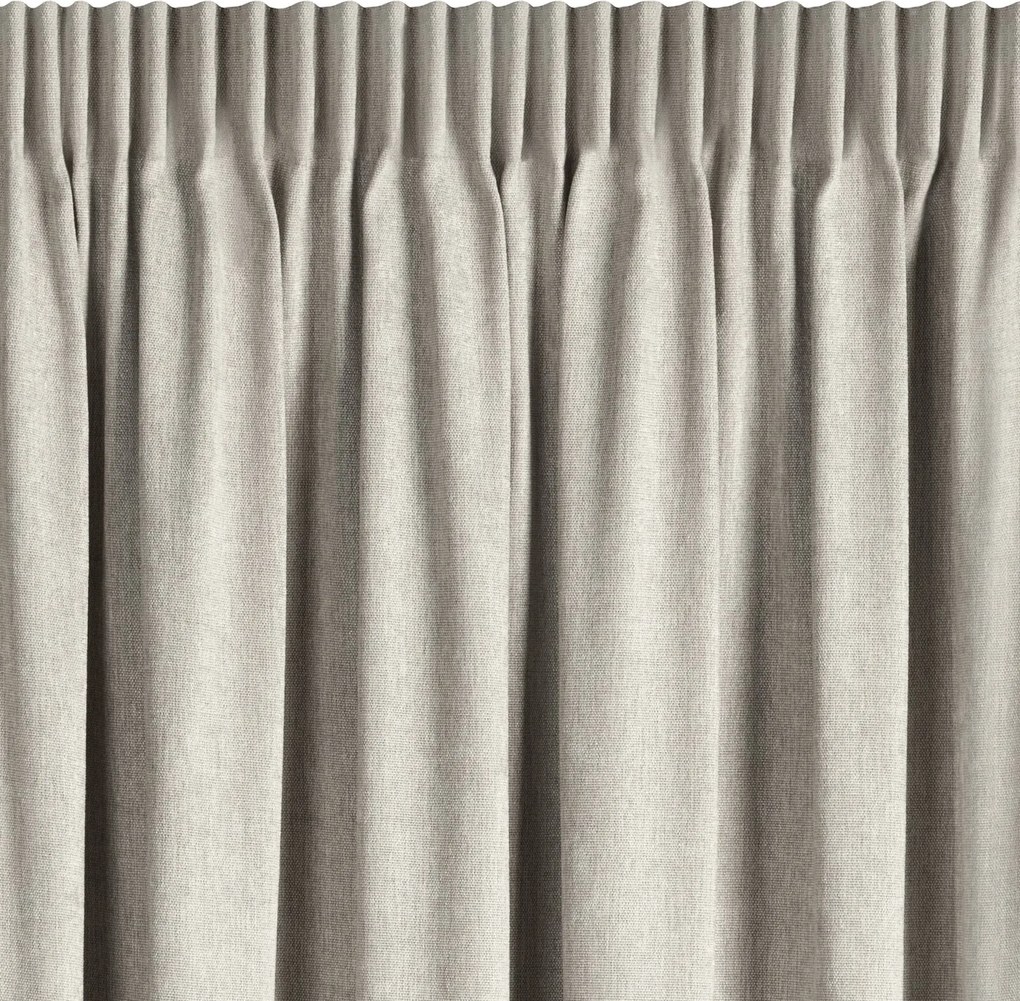 ZÁVĚS NA KROUŽCÍCH MEGI 140X250 CM ŠEDÁ