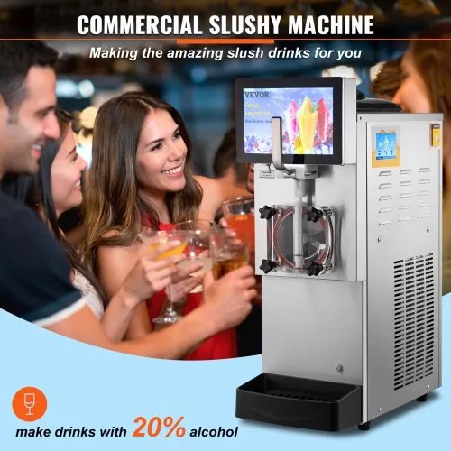 8 l Single Bowl Komerční Slushy Stroj Margarita Smoothie Mražený nápoj