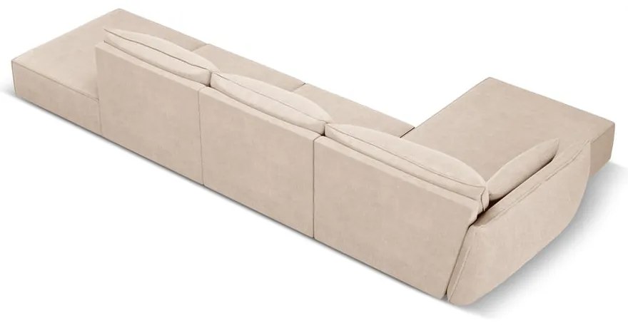 Béžová rohová pohovka (levý roh) Vanda – Mazzini Sofas