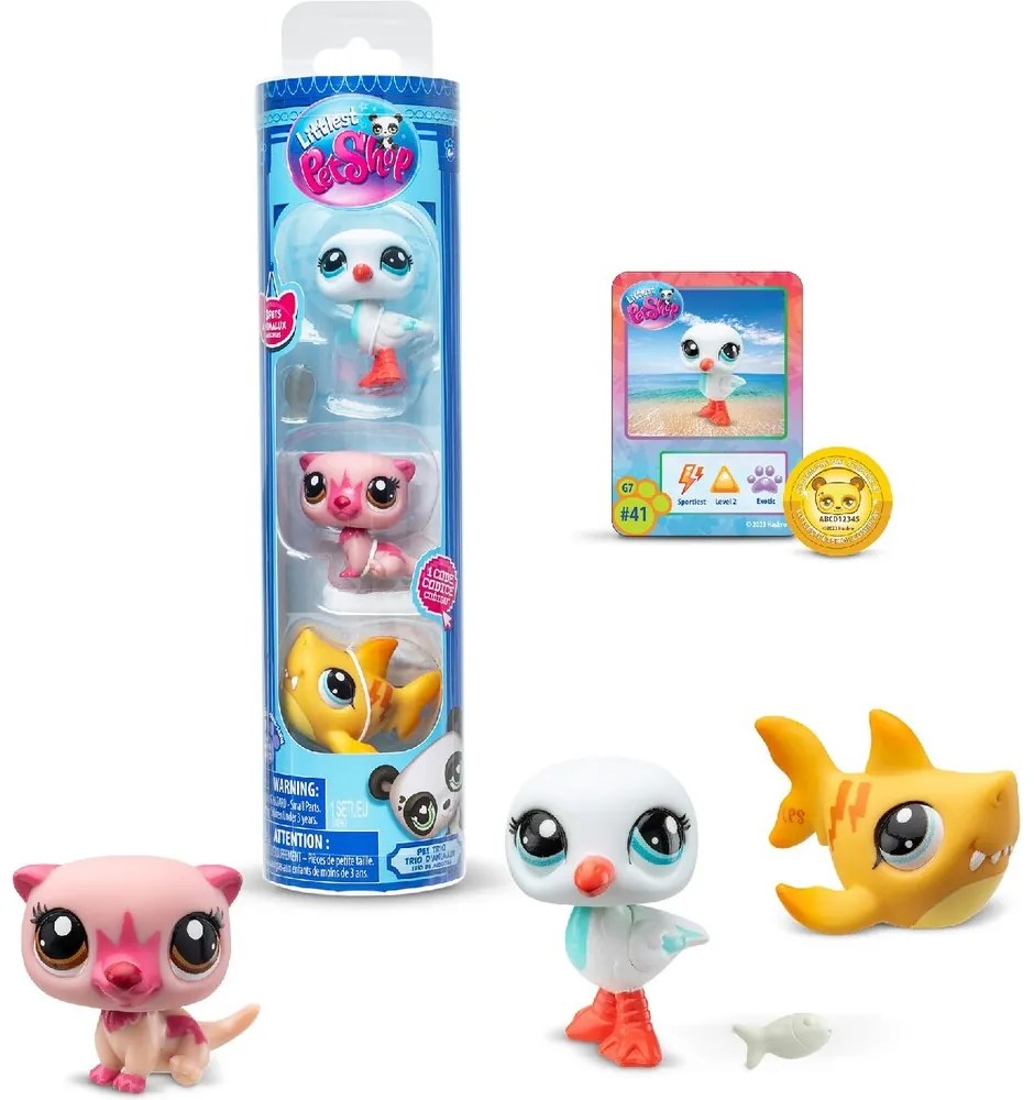 Figurky littlest pet shop 3 ks