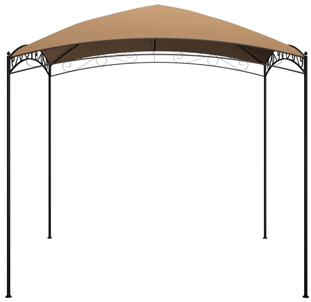vidaXL Marketos Altán 3 x 3 x 2,65 m taupe 180 g/m²